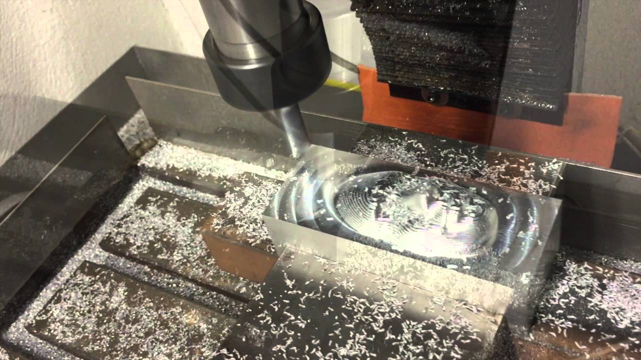 Milling face BF20 CNC - YouTube