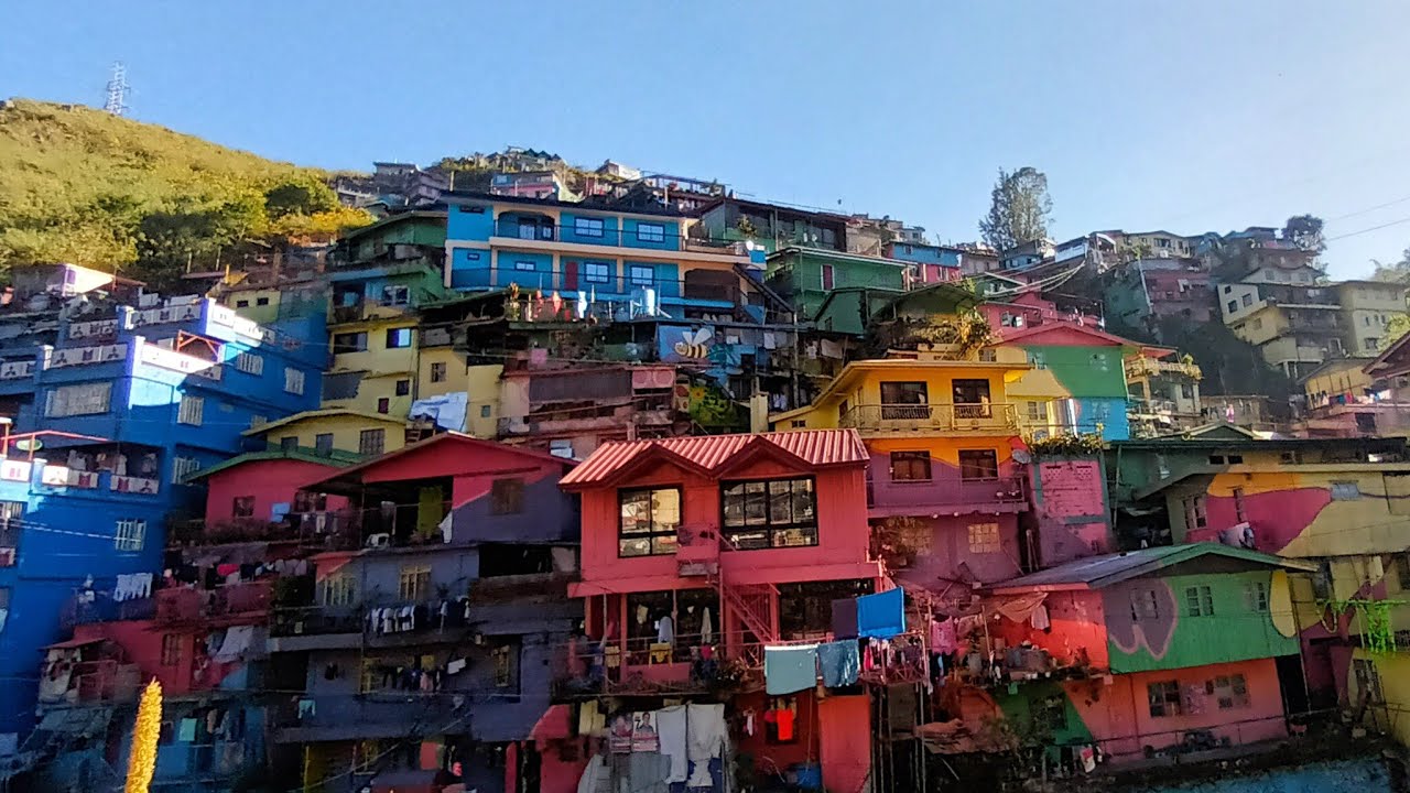 Vlog 157 | Colorful House | Hanging Bridge | Stobosa Hillside | Valley ...