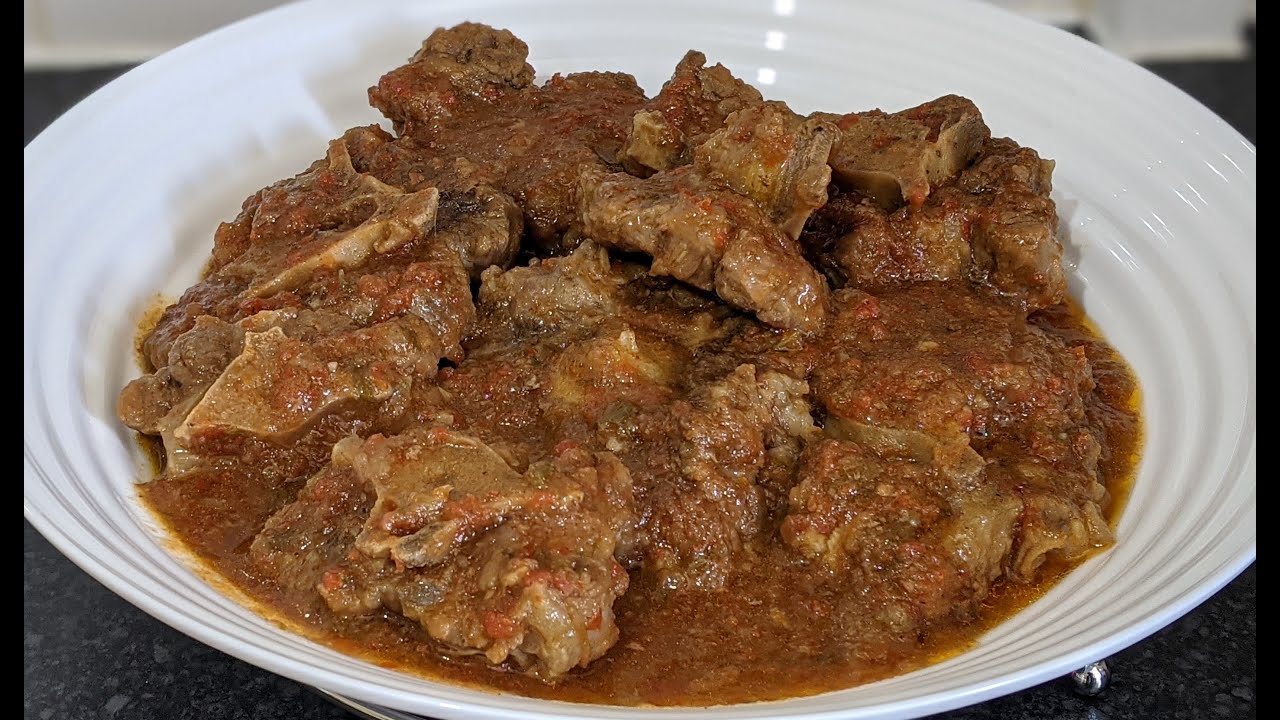 OXTAIL STEW | MIKILA NGOMBE | CONGOLESE FOOD - YouTube