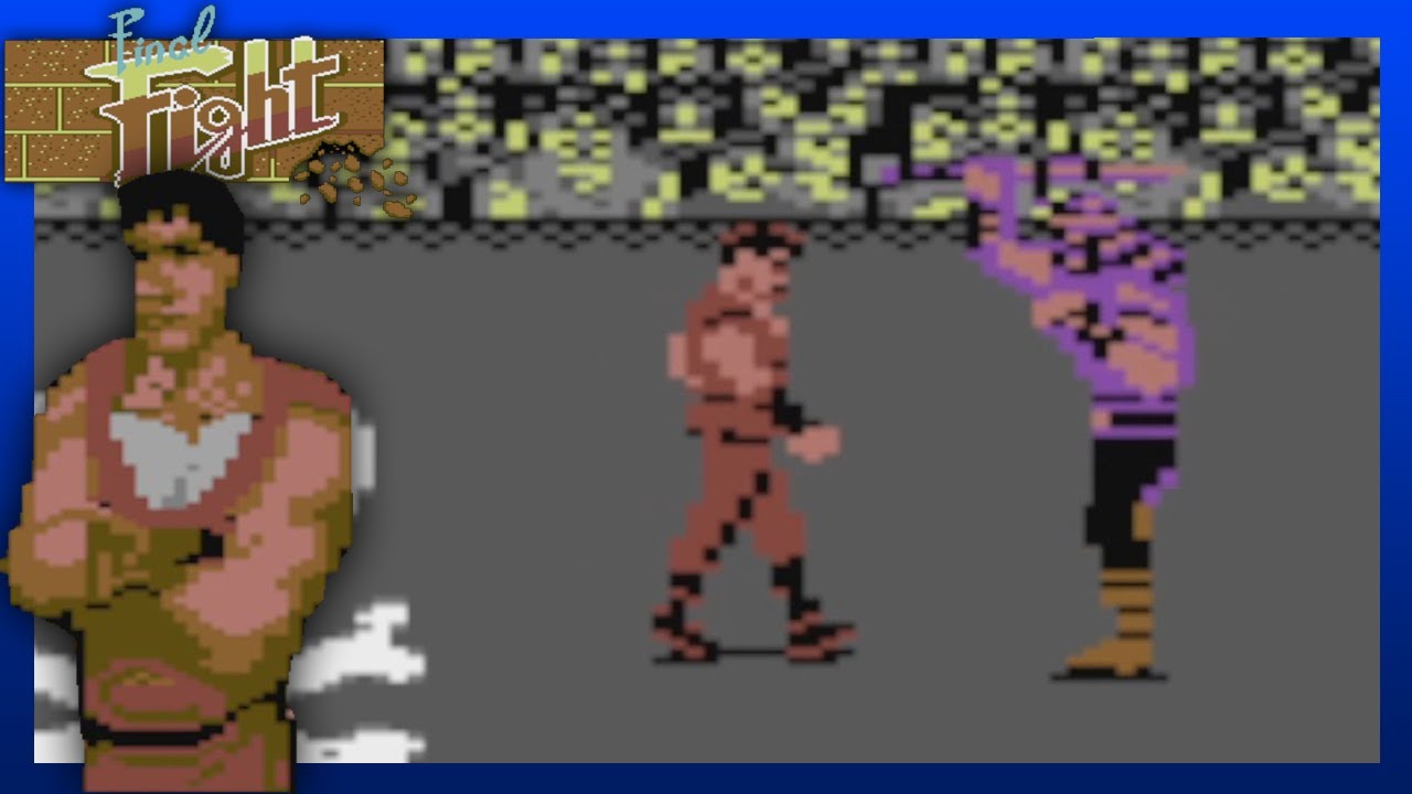 Final Fight (Commodore 64) Level 2 - SUBWAY | Playing With Guy - YouTube