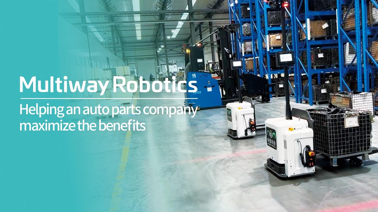 Auto parts industry + X20 ground transportation + AGV VNA Truck MW-K15 ...