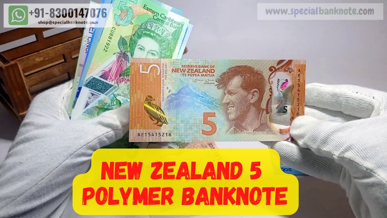 New Stock Polymer Banknote Collection | Specialbanknote Online Store ...