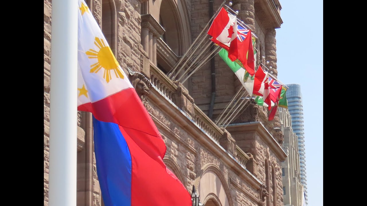 Filipinos in Toronto Mark 127th Year of Philippine Independence - YouTube