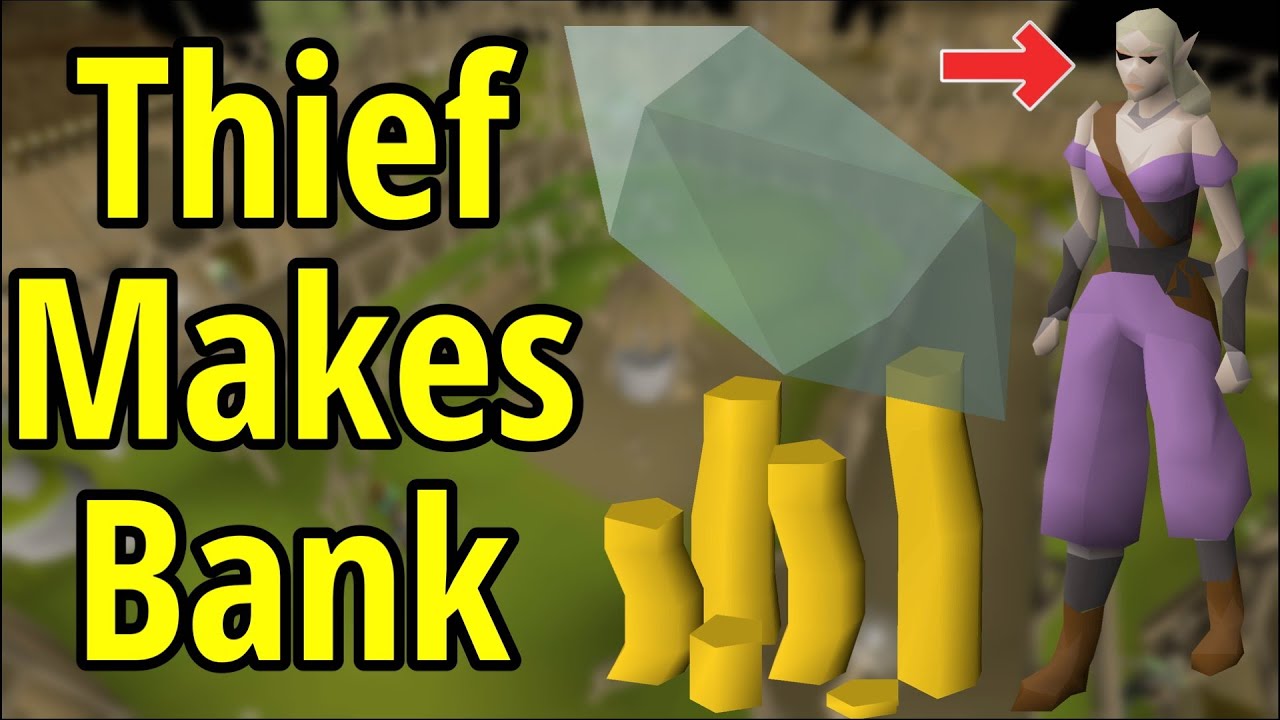 OSRS Thieving Money Making | Running Elves Pockets (best skilling money ...