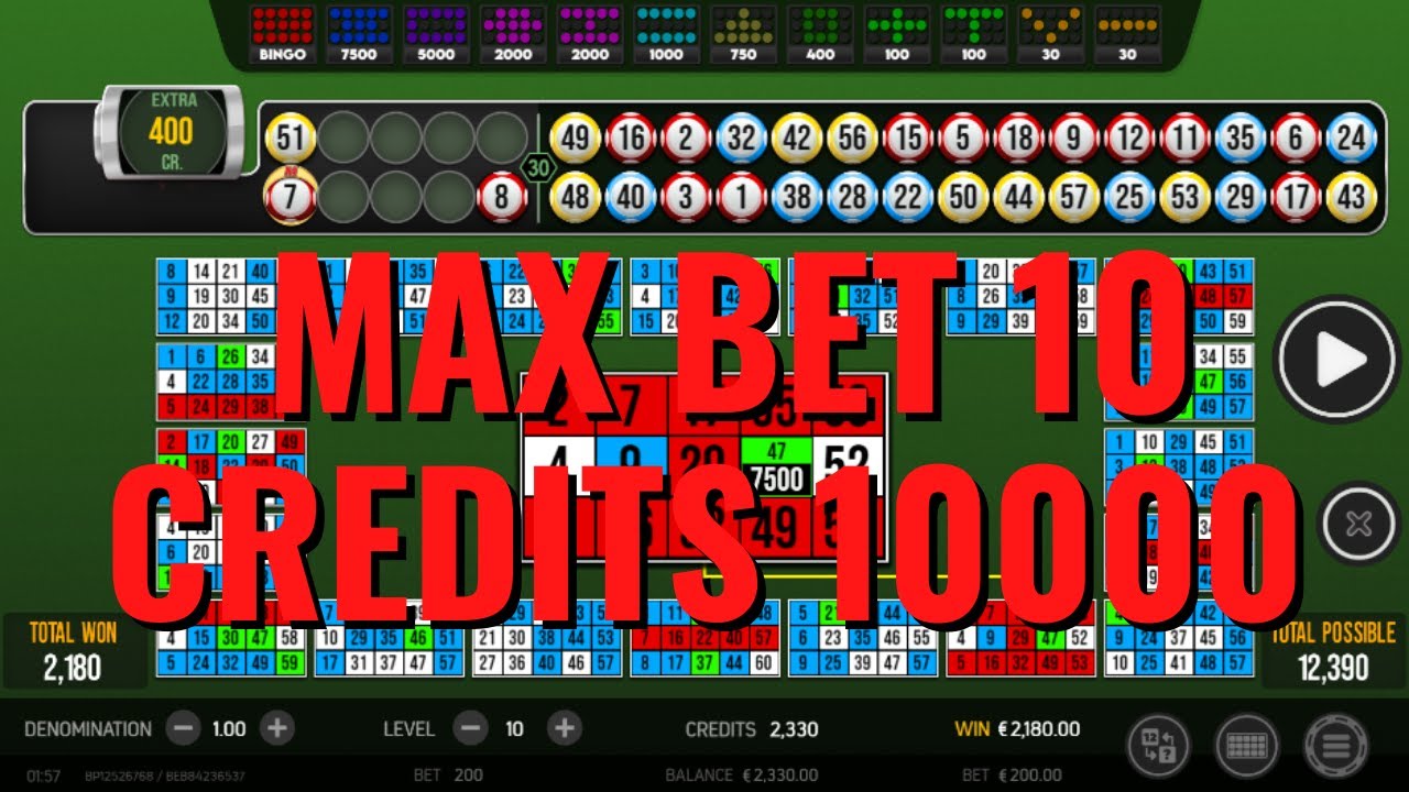 13 Online Casino | Multi Mega Bingo | MAX BET 10 | CREDITS 10,000 🎰💸💲💰🤑 ...