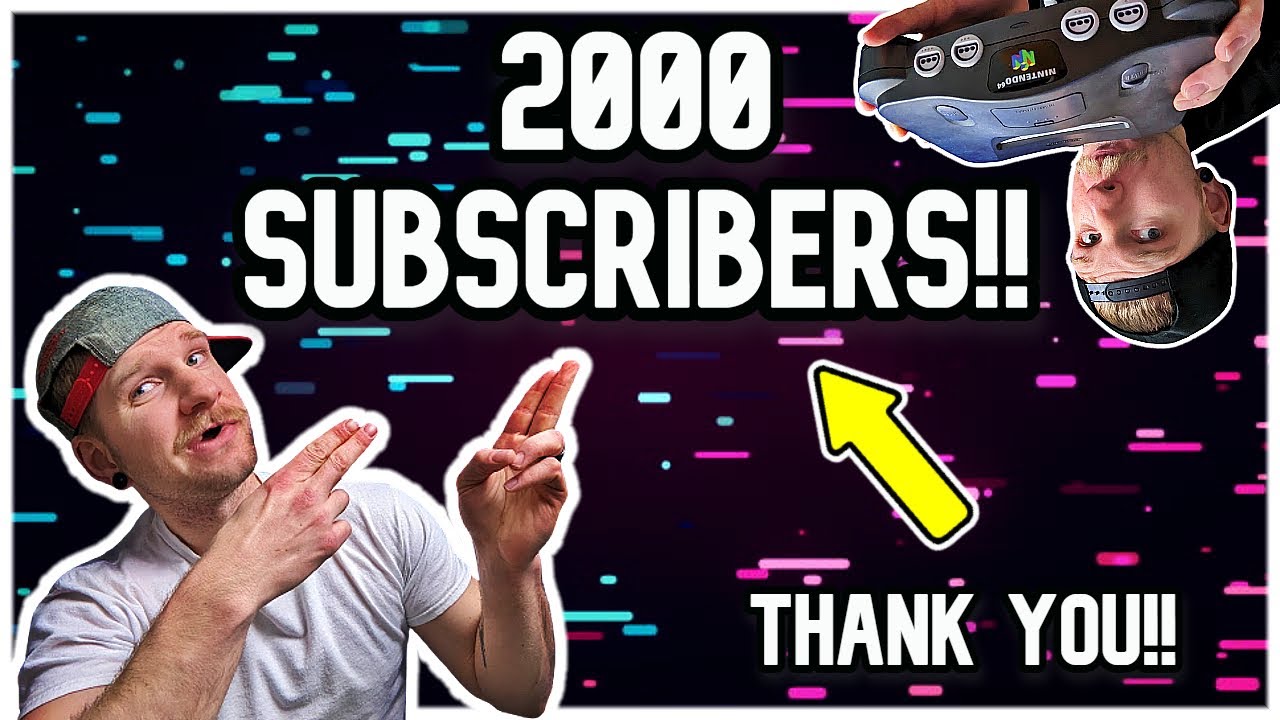 2000 Subscribers! | What's GOING On Youtube?! | THANK YOU Message - YouTube