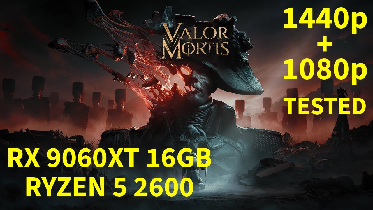 Valor Mortis Playtest - Performance Tested | RX 9060 XT 16GB | Ryzen 5 ...