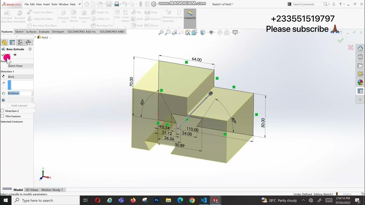 CAD problem solution - YouTube