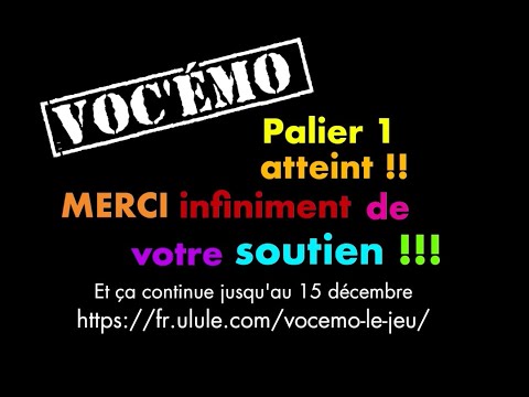 Objectif 1 atteint ! On vous donne plein d'AMOUR !! Voc'émo power !!