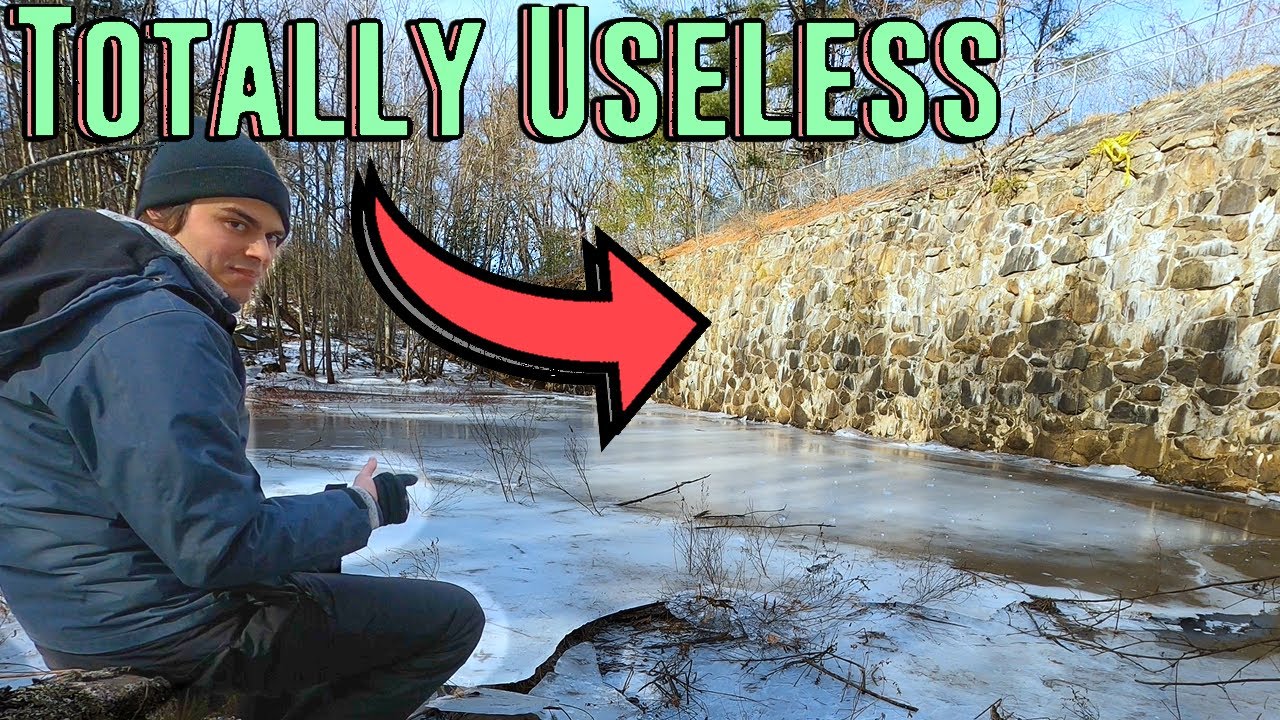 Henry Ford's Giant Useless Rock Wall - (Ford's Folly, Massachusetts ...