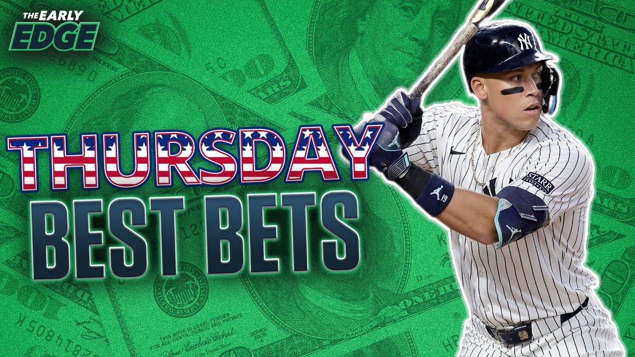 Thursday's BEST BETS: MLB Picks & Props + Copa America! | The Early ...