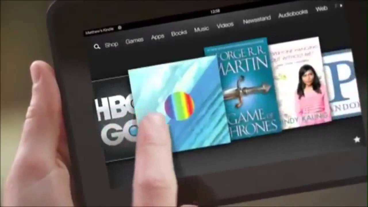 Kindle Fire HD 7 Commercial - YouTube
