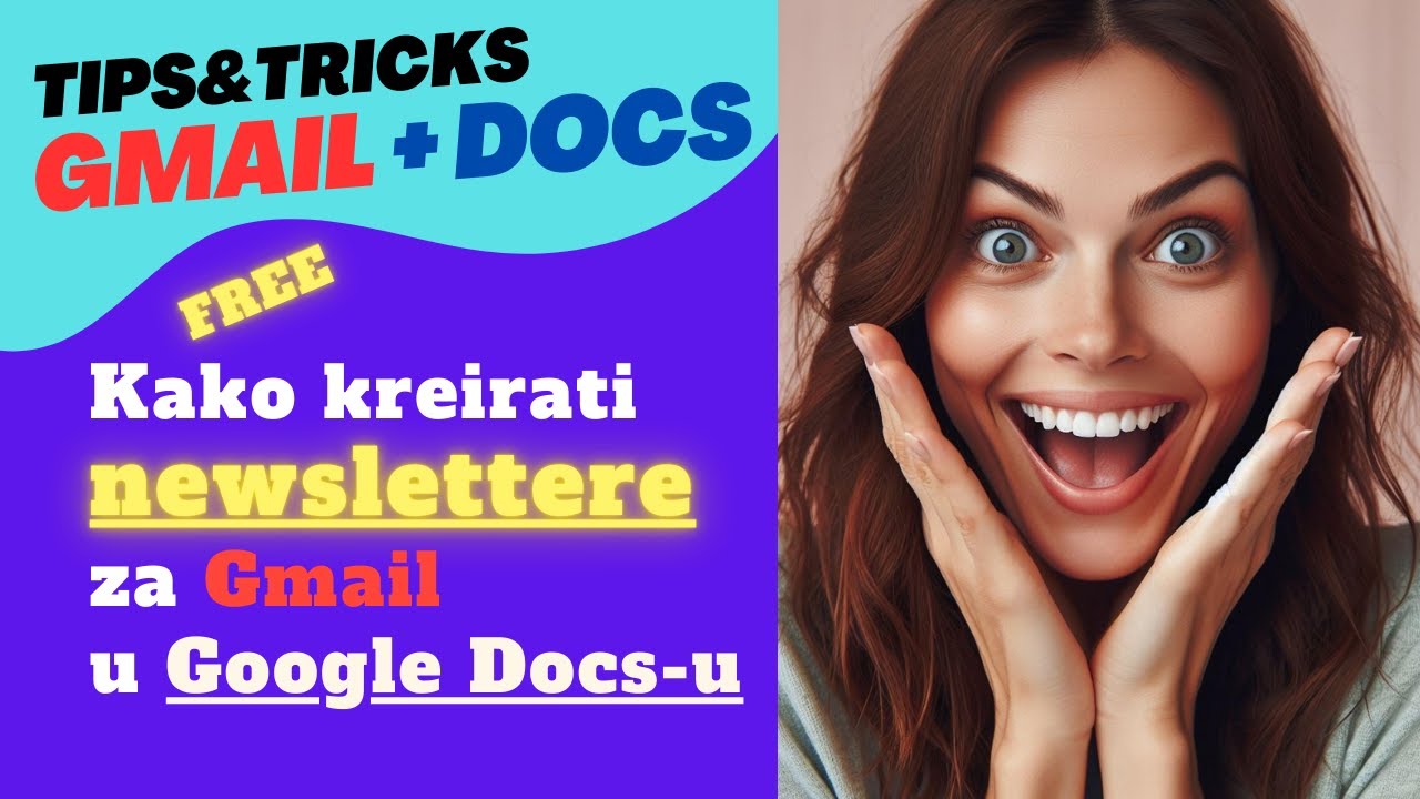 Gmail i Google Docs | Tips&Tricks | Kako dizajnirati poruke u Gmailu ...