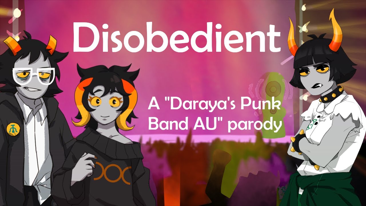 Disobedient (Daraya's Punk Band ver.) [Steven Universe parody] - YouTube