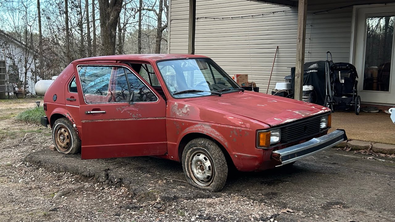1981 Volkswagen Rabbit Time to get this project under way. - YouTube