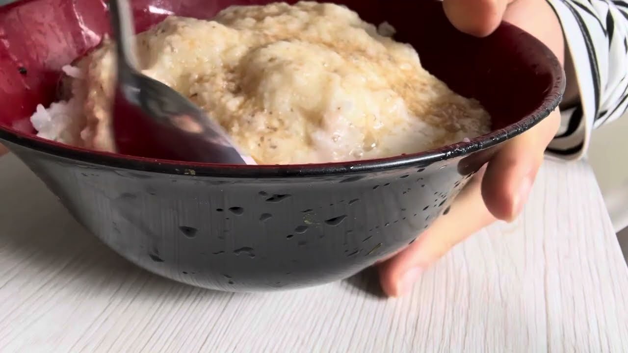 ASMR Tororo rice とろろご飯 토로로 밥 #asmr - YouTube