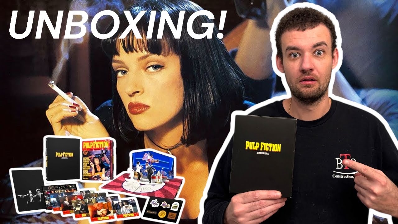 Unboxing the Pulp Fiction 30th Anniversary 4K Limited Edition Set ...