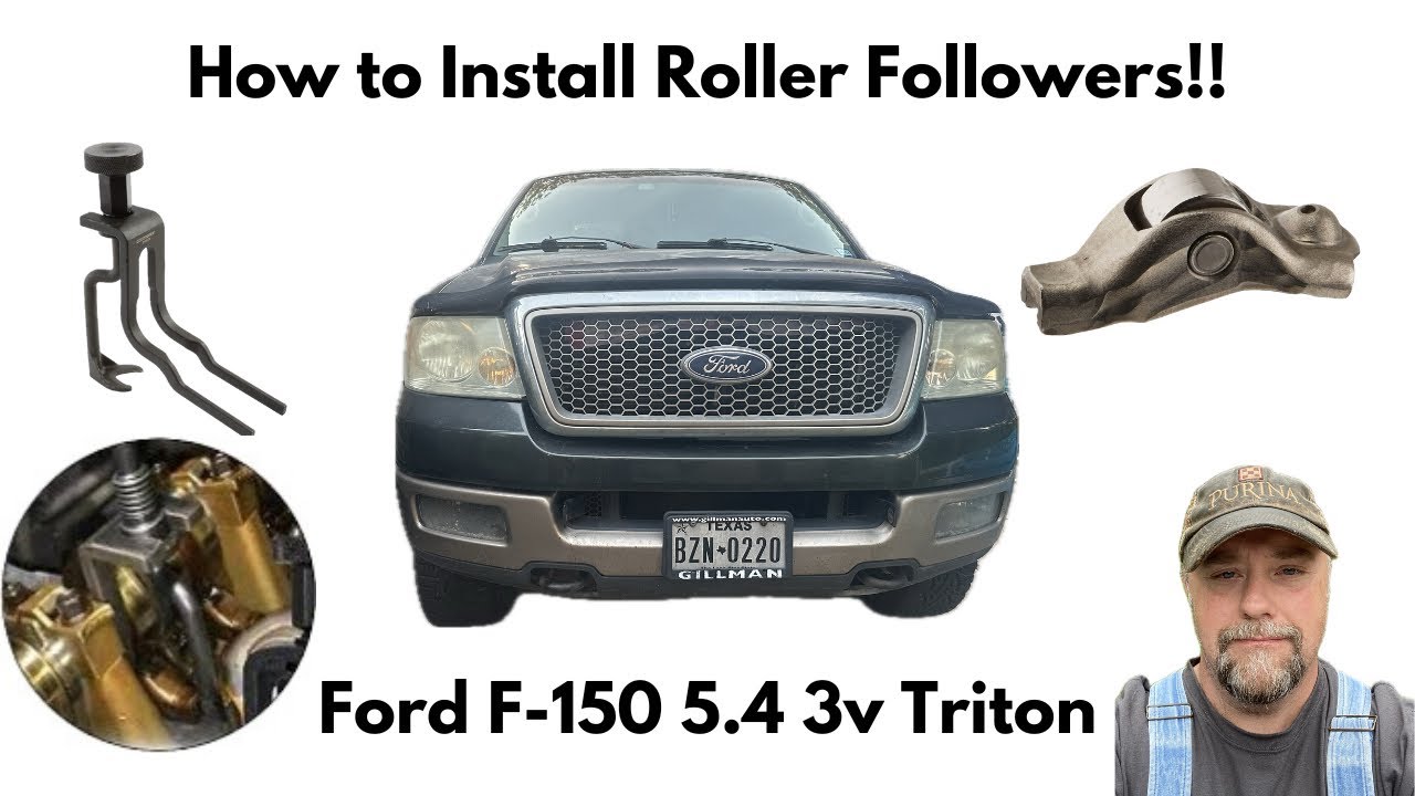 How to install camshaft roller followers on a Ford F-150 5.4 3v Triton ...