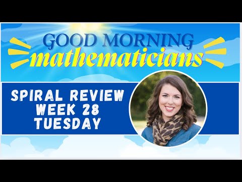 Week 28 TUESDAY Spiral Review Illustrative Math Grade 5 - YouTube