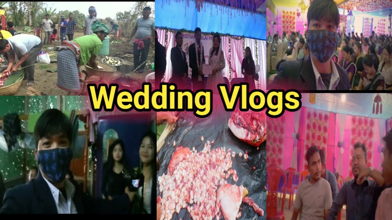 Wedding vlogs || My first WEDDING vlogs 🙏 - YouTube