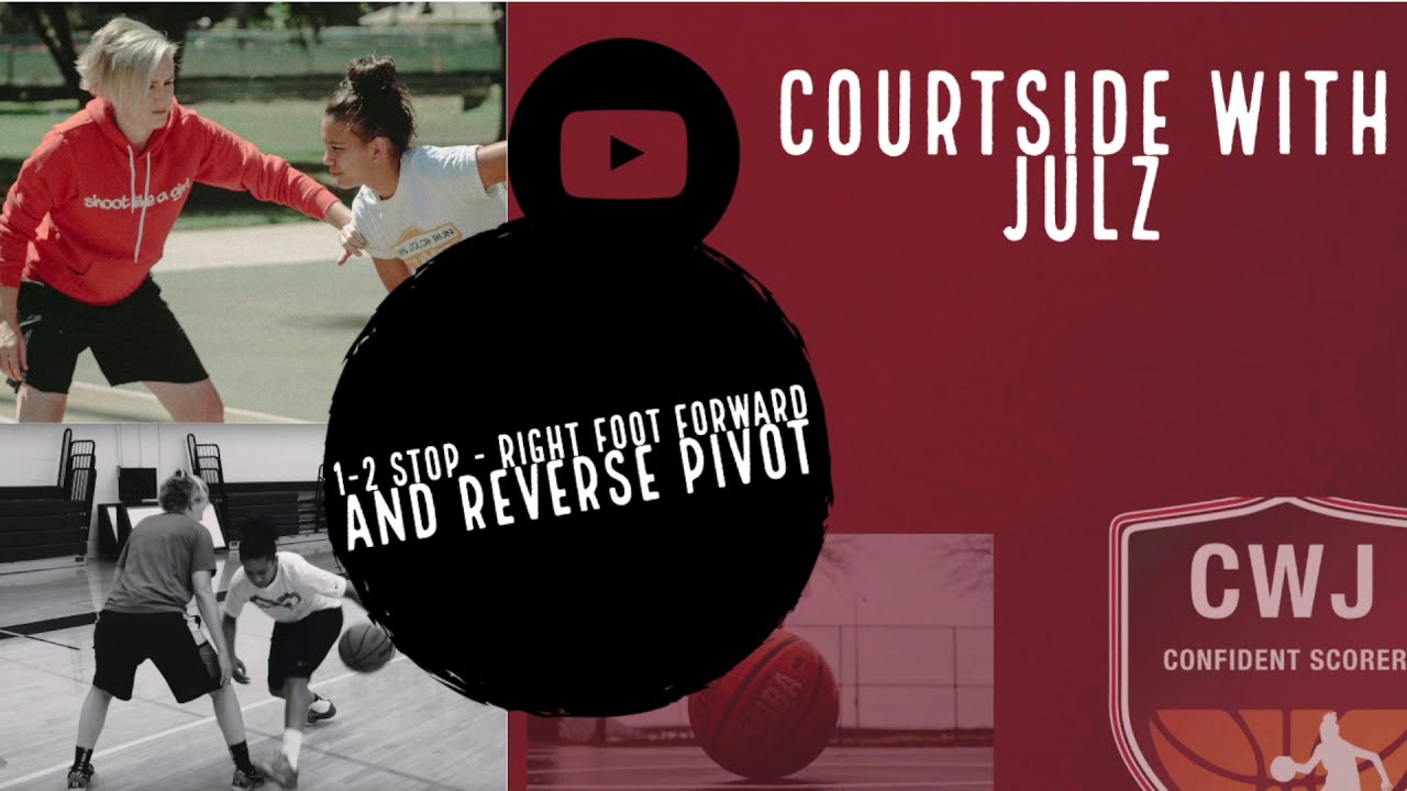 Basic Basketball Footwork 1-2 Stop with Forward and Reverse Pivots ...