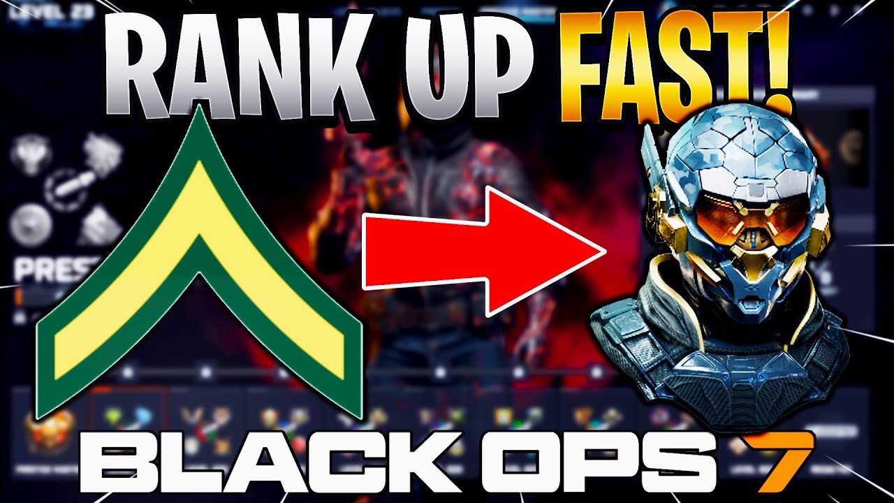 RANK UP FAST in Black Ops 7! BEST XP Method to Prestige & Max Level ...