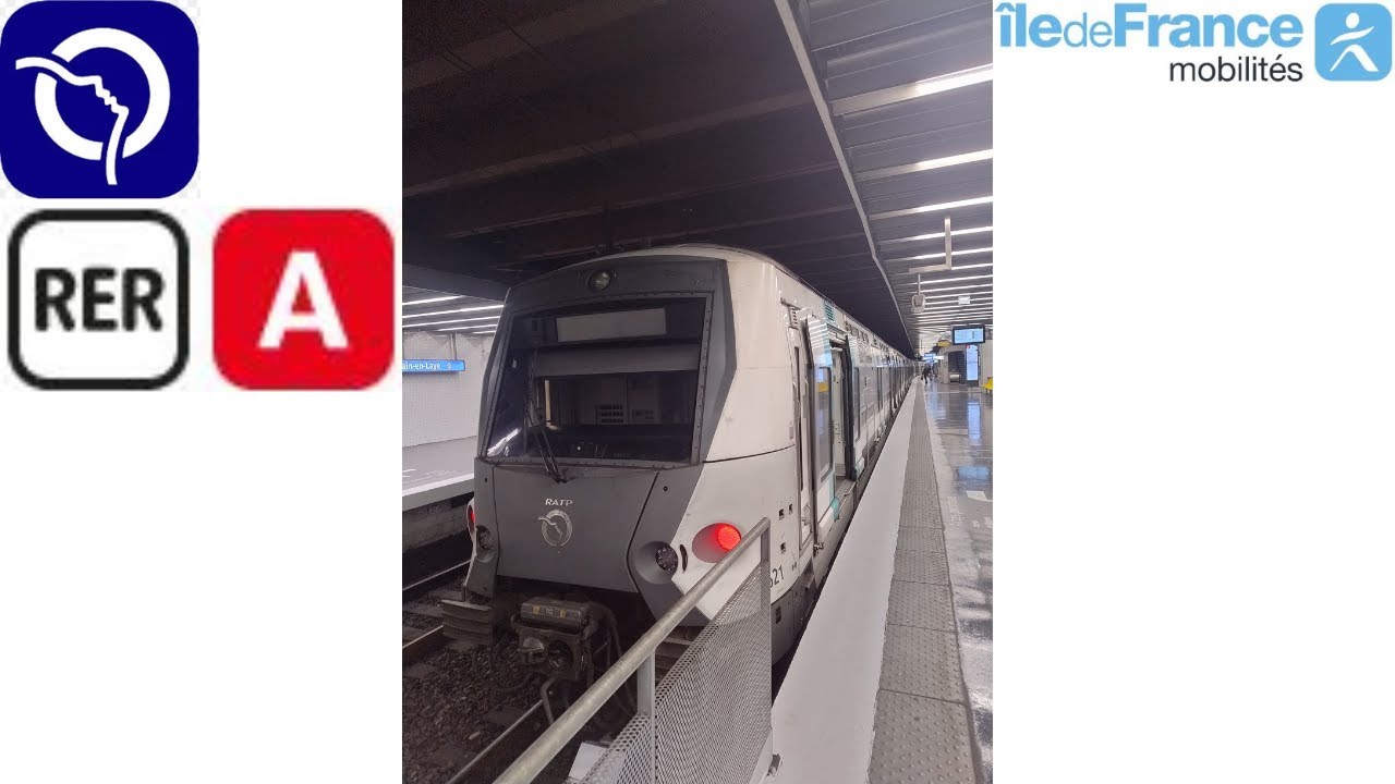 [RATP : NEGE] RER A en MI09 / RER A by MI09 / MI09系でRER A線 - YouTube