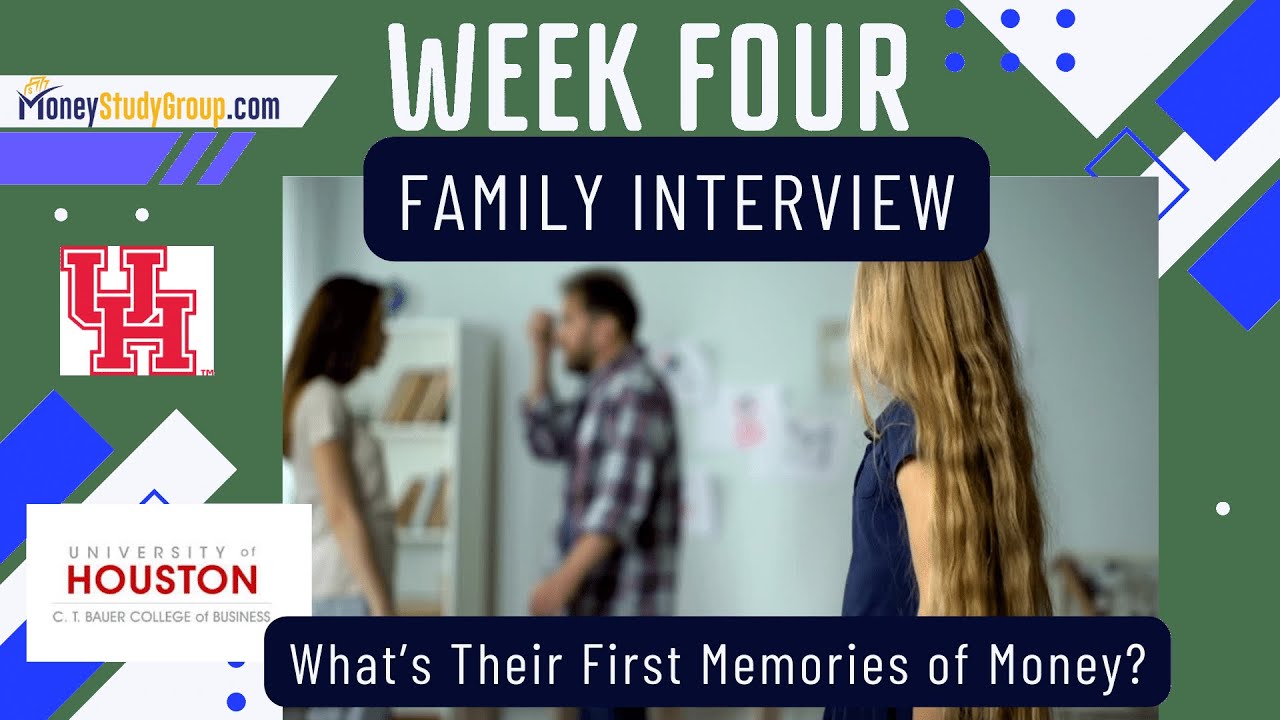 Week 4: First Memories of Money and The Parental Interview September 10, 2024 - YouTube