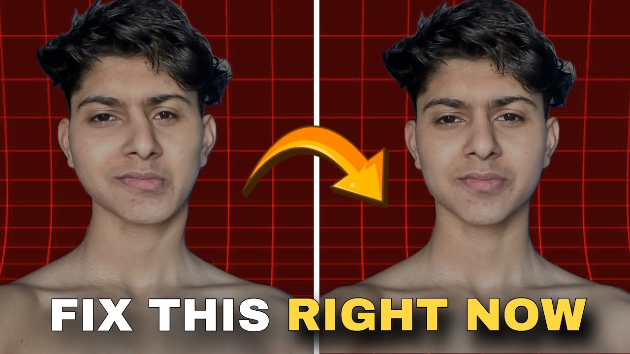 HOW to fix Asymmetrical/Uneven Face Naturally [HINDI] - YouTube