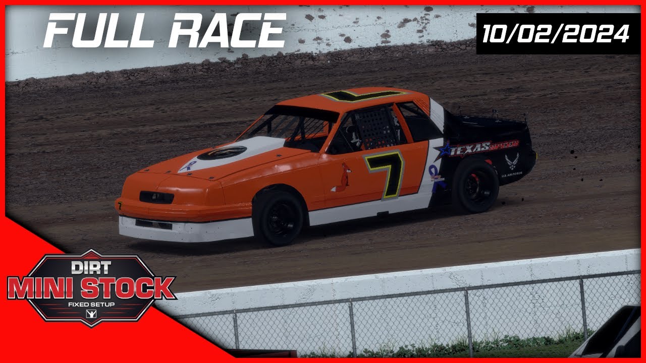Dirt Mini Stock Rookie Series at USA International Speedway in iRacing ...