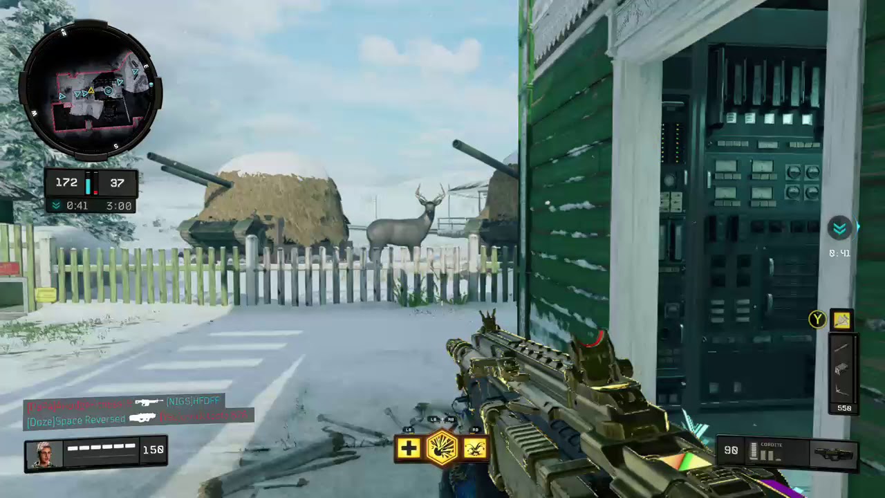 Bo4 Hardpoint - 5 person Lightning Strike - YouTube