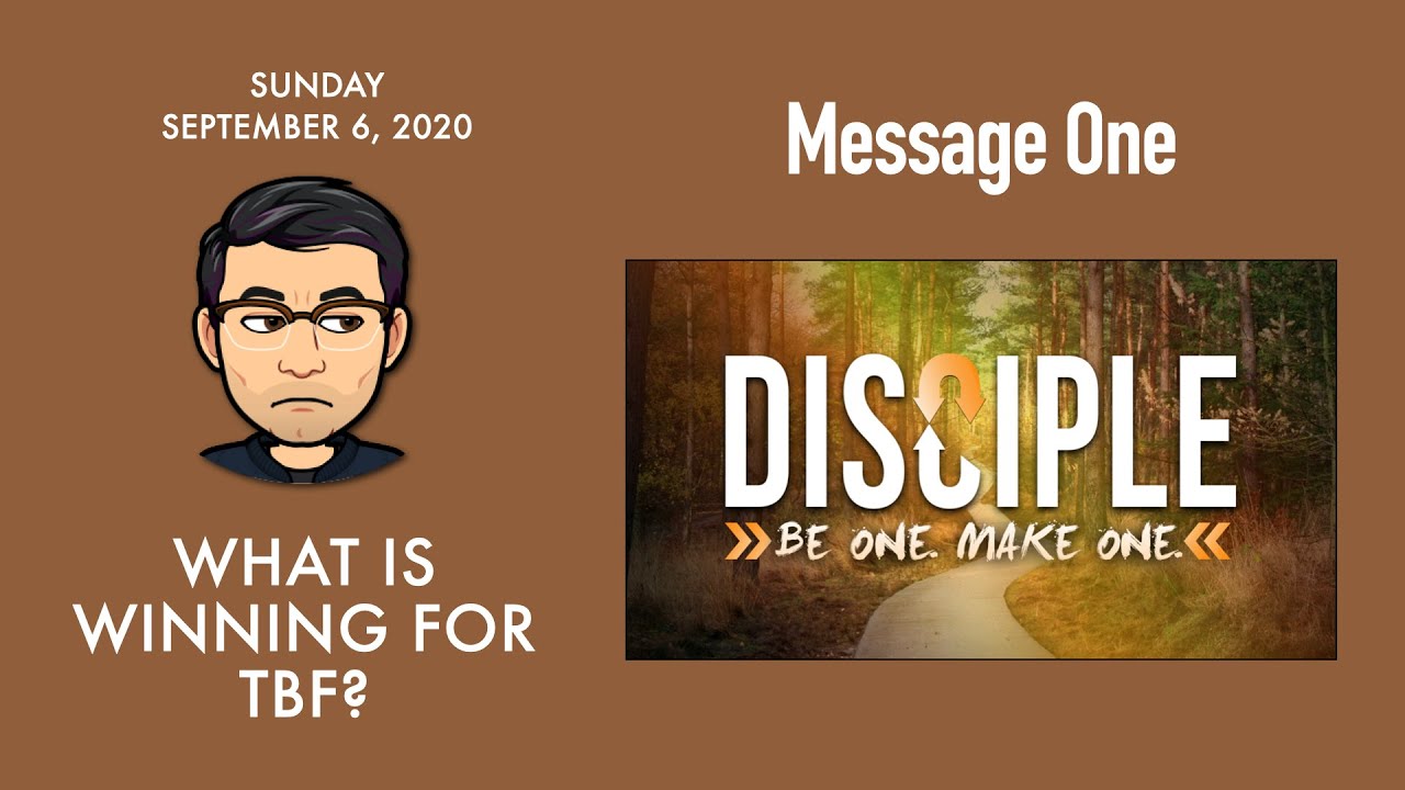 Disciple: Be One Make One - YouTube