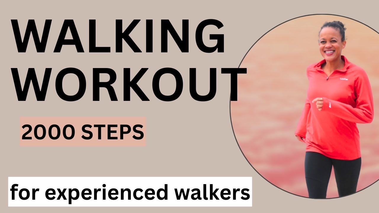 Fast Paced Walking Workout for Advanced Seniors 👍 Knee Friendly Low ...