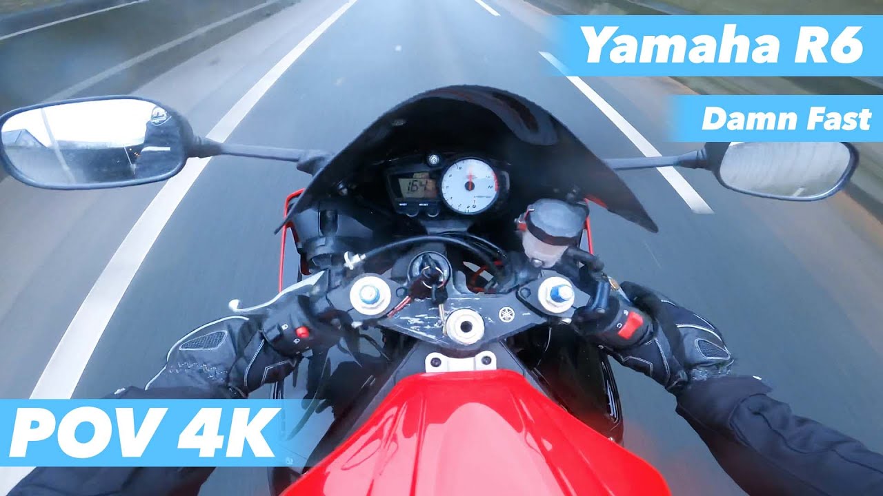 Yamaha R6 POV Drive (FAST) 🚀 4K - YouTube