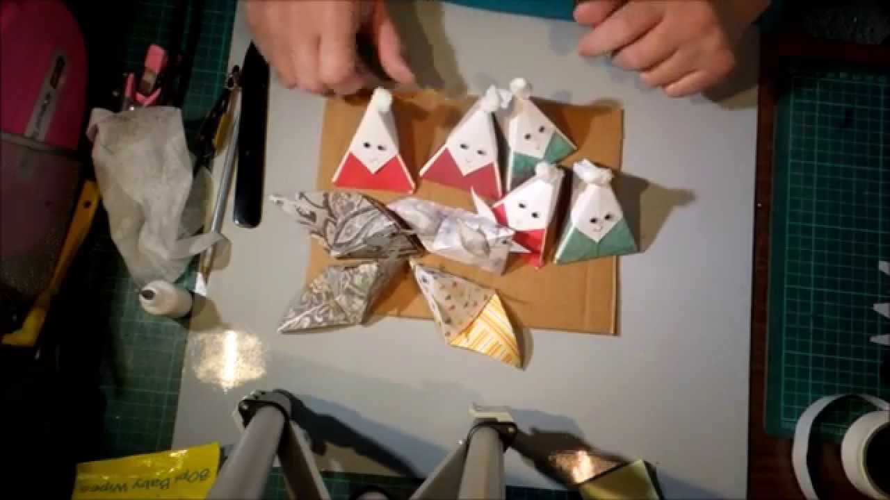 Origami pinch box - YouTube