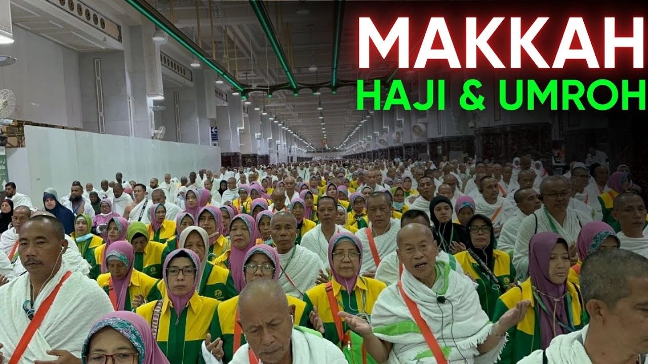 Inilah ketika Jamaah Melaksanakan Ibadah Sai dari Bukit Sofa Marwa ...
