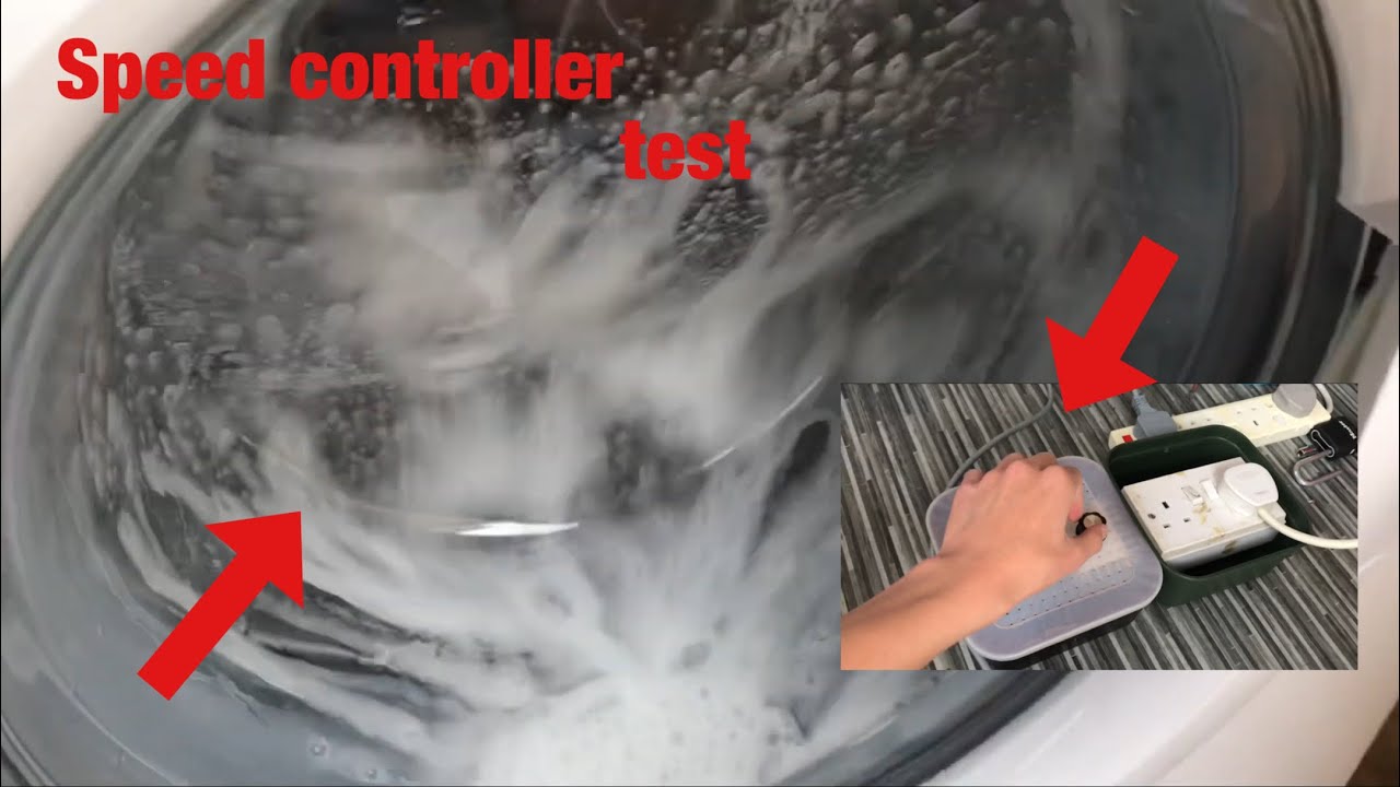 Logik L612WM16 washing machine || Speed controller test - YouTube