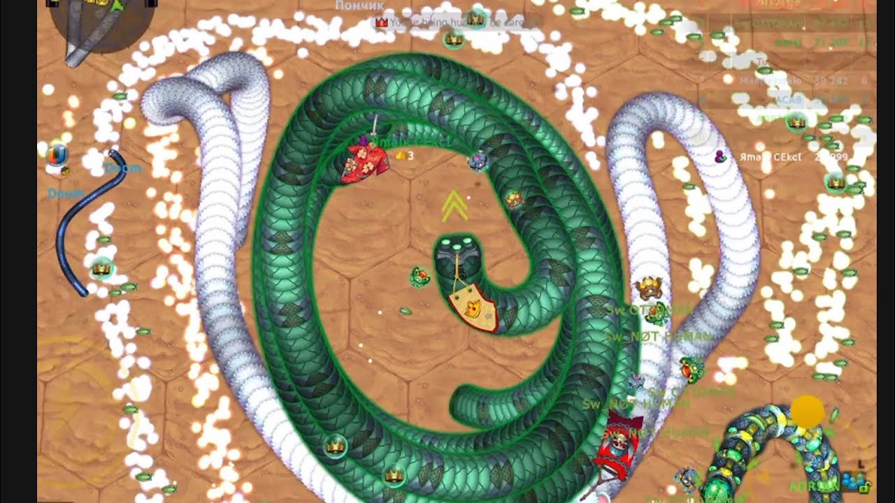 Little big snake funny moments in the differed map - YouTube