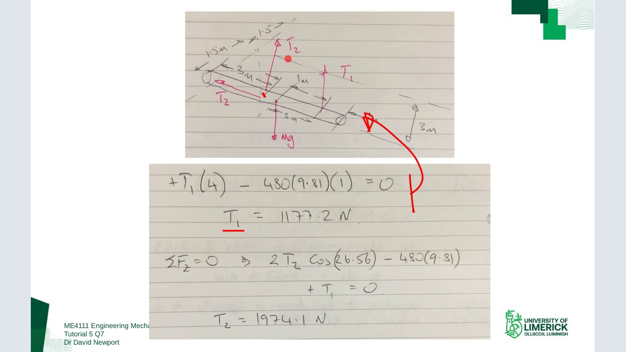 ME4111 Tutorial Sheet 5 Q7 - YouTube