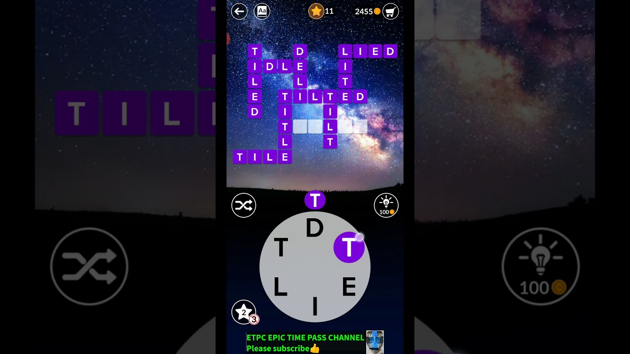 WORDSCAPES LEVEL 10202 - YouTube