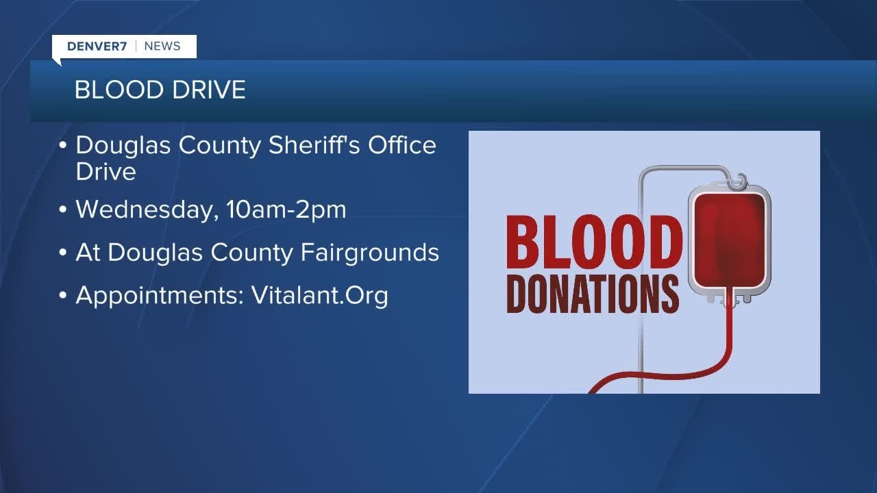 Douglas County Sheriff's Office hosting blood drive - YouTube