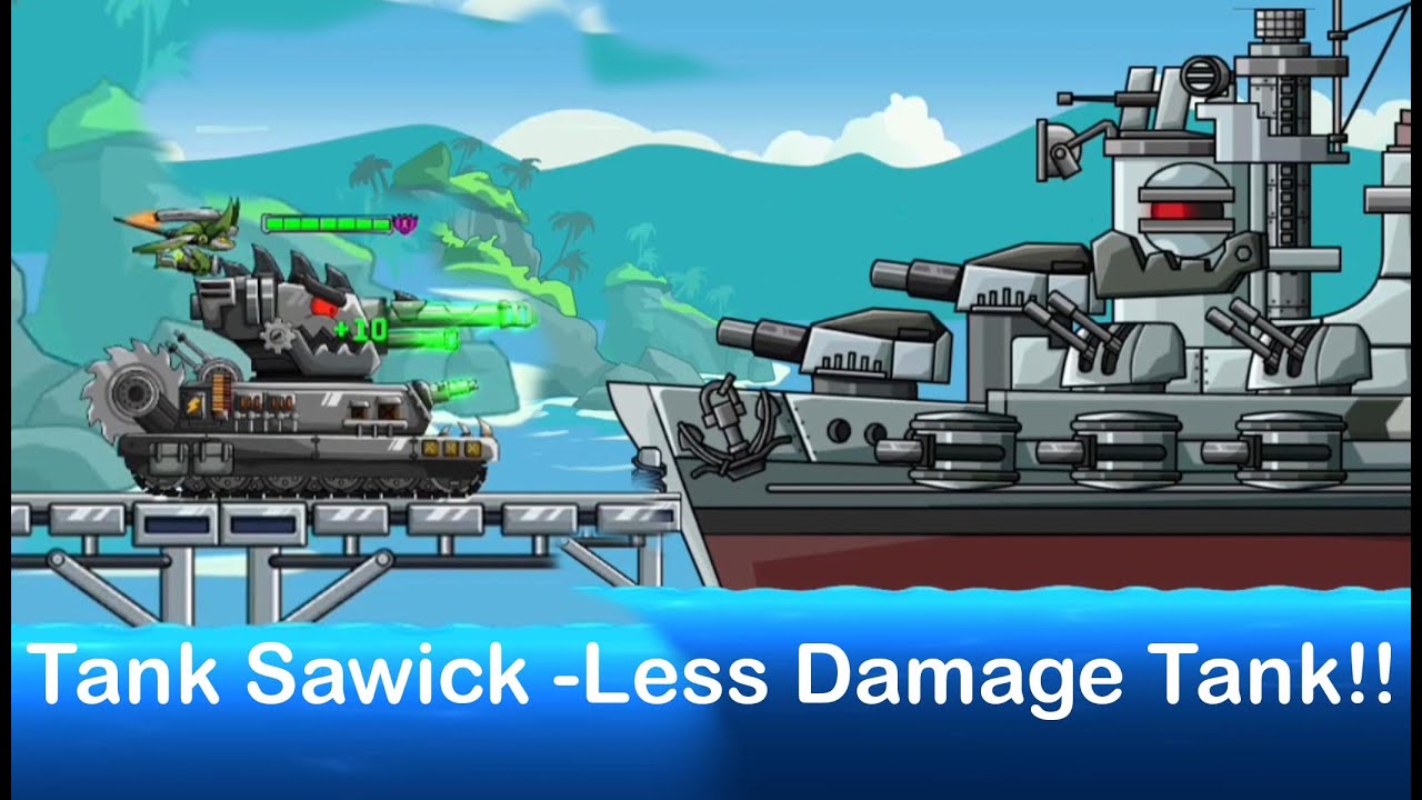 Battle of Tank Steel : Tank Sawick Damage Test ! - YouTube