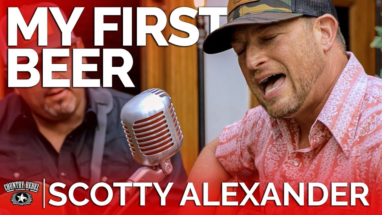 Scotty Alexander - My First Beer (Acoustic) // Country Rebel HQ Session ...