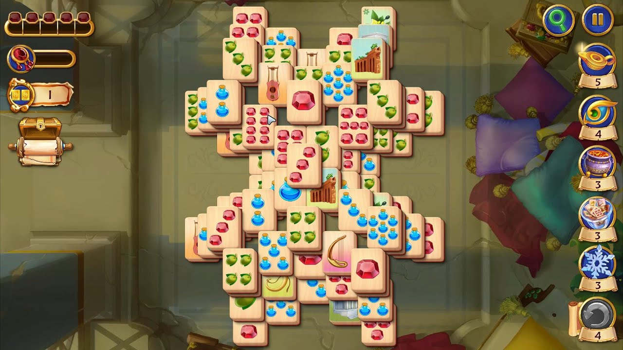 Emperor of Mahjong Tile Matcher Restore a city VILLA 10 - YouTube