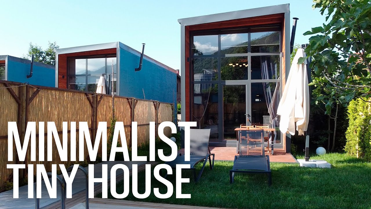 MINIMALIST TINY HOUSE IN TURKEY | HOUSE TOUR | TINY HOUSE - YouTube