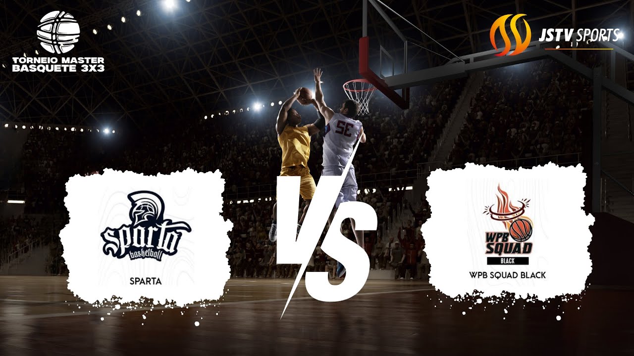 SPARTA BASKETBALL x WPB SQUAD Black 40+ | Torneio Master de Basquete ...