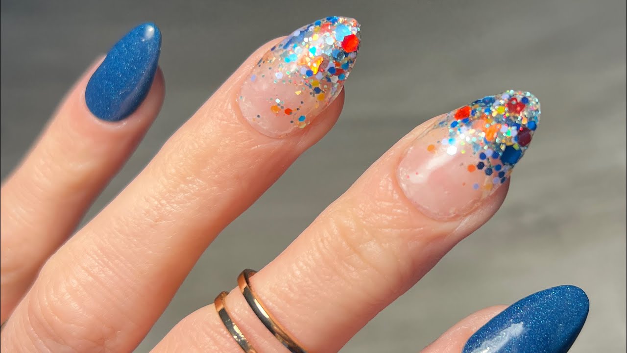 Fall Inspired Press On Nails | Ciara's Nail Glitter World - Press On ...