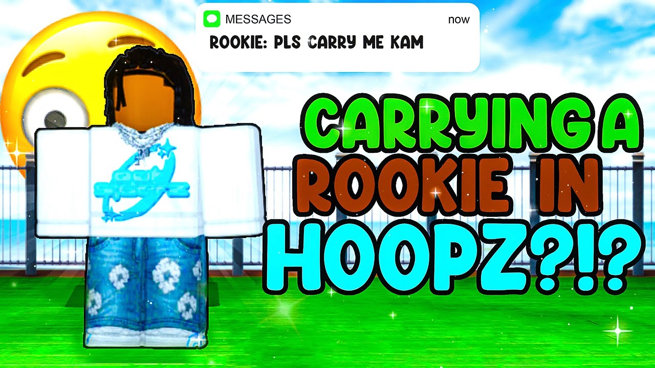 CAN I CARRY A ROOKIE IN HOOPZ?!? (ROBLOX BASKETBALL🏀) - YouTube