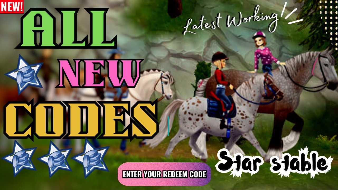 *NEW* STAR STABLE REDEEM CODES | ALL WORKING | APRIL 2023 - YouTube