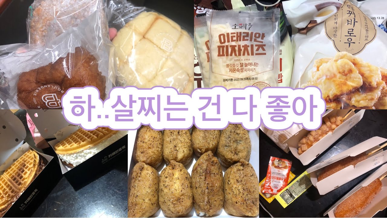 먹방 브이로그핫도그3개치즈볼5개먹기 식이장애극복브이로그 명랑핫도그 치즈볼 치즈밥 꿔바로우 와플 카페인중독 유부초밥 파리바게뜨 빵먹방 Youtube